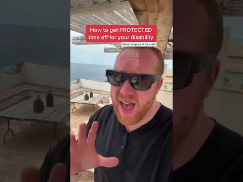 How to get legally protected time off work!