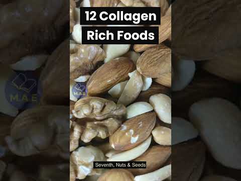 12 Collagen-Rich Foods #shorts #collagen