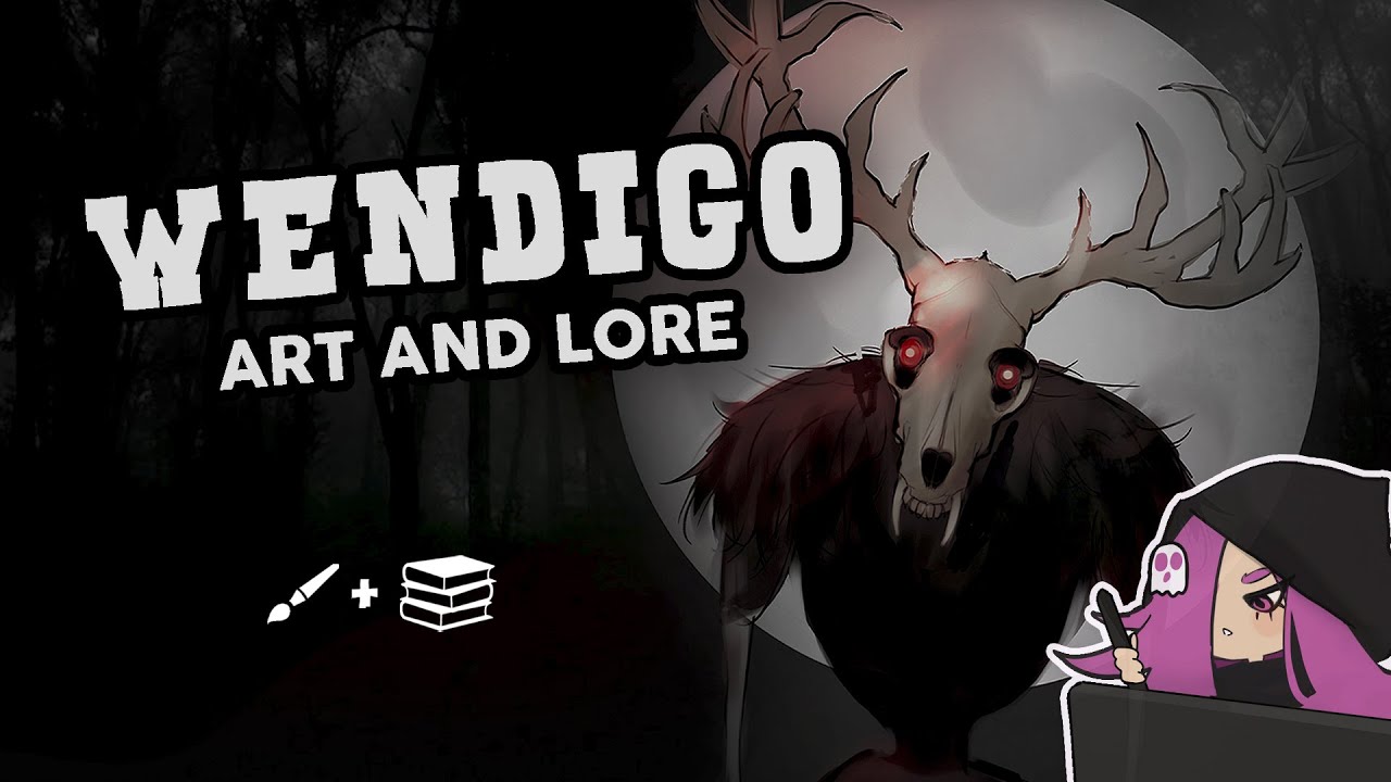 THE WENDIGO (LORE) - Art Speedpaint and Story Time
