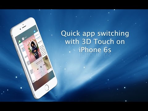 Hands-on with quick app switching with 3D Touch on iPhone 6s - iPhone Hacks