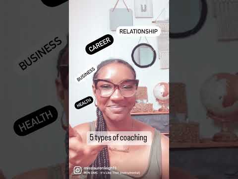 5 Types Of LIFE COACHES