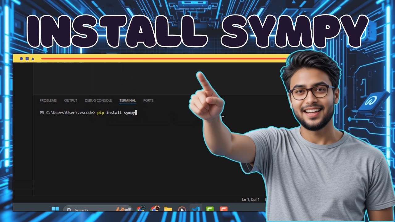 How To Install SymPy For Python In VS Code - Full Tutorial