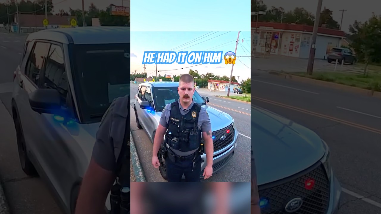 Dad and daughter get pulled over on his motorcycle 🚔 @Undisclosed_Moto