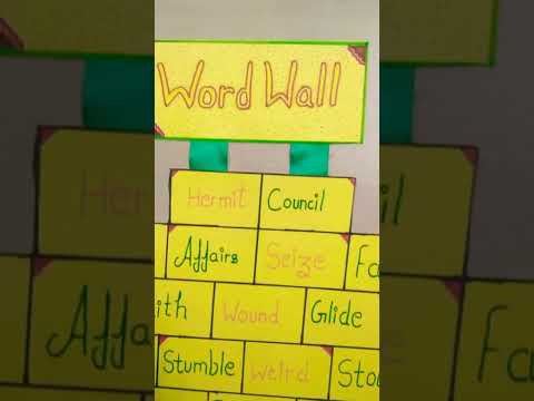 My Amazing Word Wall. #drawing #The #Art&Craft #amazing #shorts