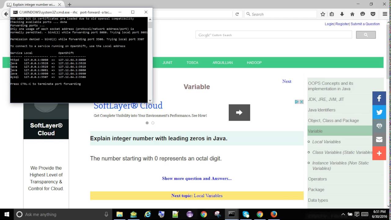 Explain integer number with leading zeros in Java. | javapedia.net