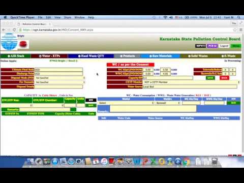 Online application for Consent to Establish or Pollution NOC - Part 2: Create the Profile