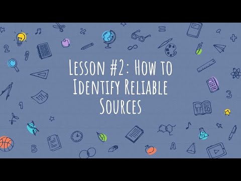 Research Paper Secrets #2: How to Identify Reliable Sources