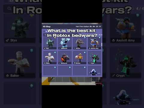 What Is The Best Kit In Roblox Bedwars? #roblox #bedwarsroblox