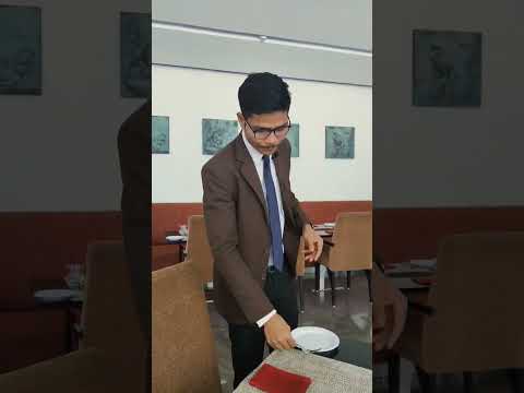 Taj hotel table setup. #hotel_management #tajhotels