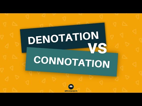 Word Power: Denotative vs Connotative Meaning