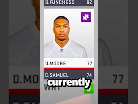 Scoring with DJ Moore in Every Madden!