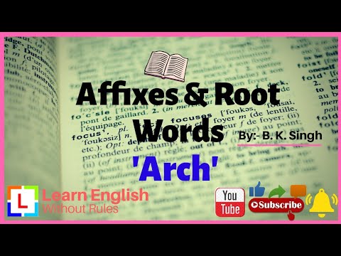 Root Word [Day - 32] : 'Arch'