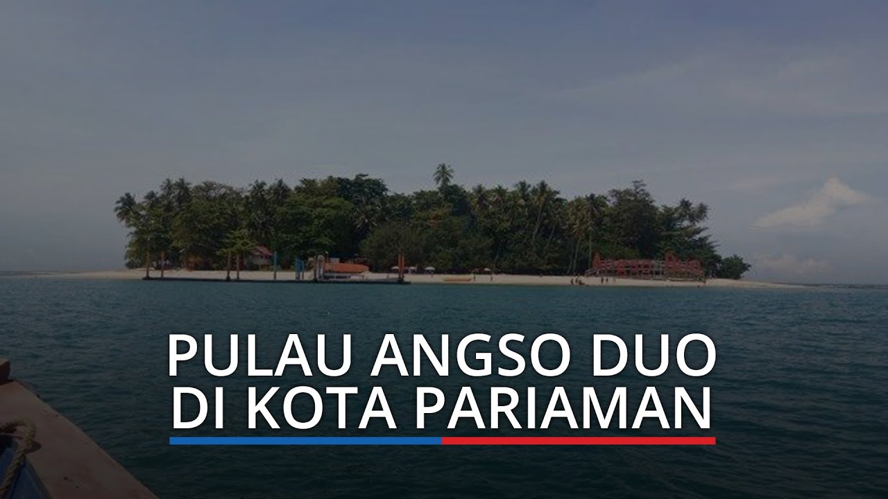 Liburan ke Pulau Angso Duo di Kota Pariaman, Ayunan Pantai jadi Spot ...