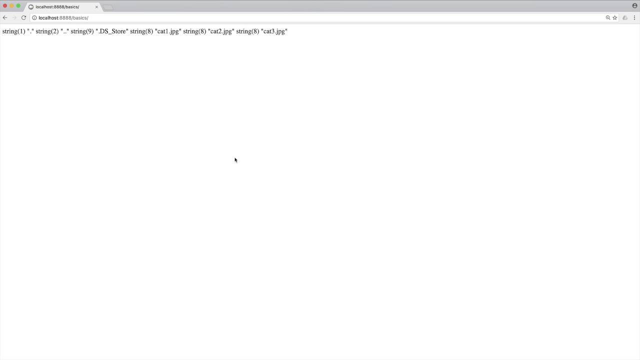PHP Basics: Practical projects: Build an image gallery (35/35)