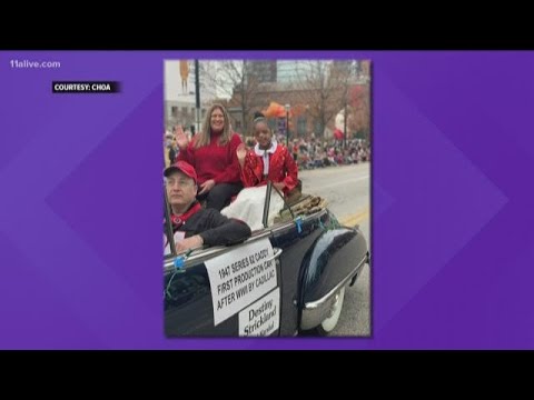 Girl serves as grand marshal for Children's Christmas parade