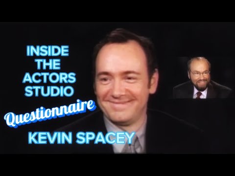 Inside The Actors Studio Kevin Spacey questionnaire