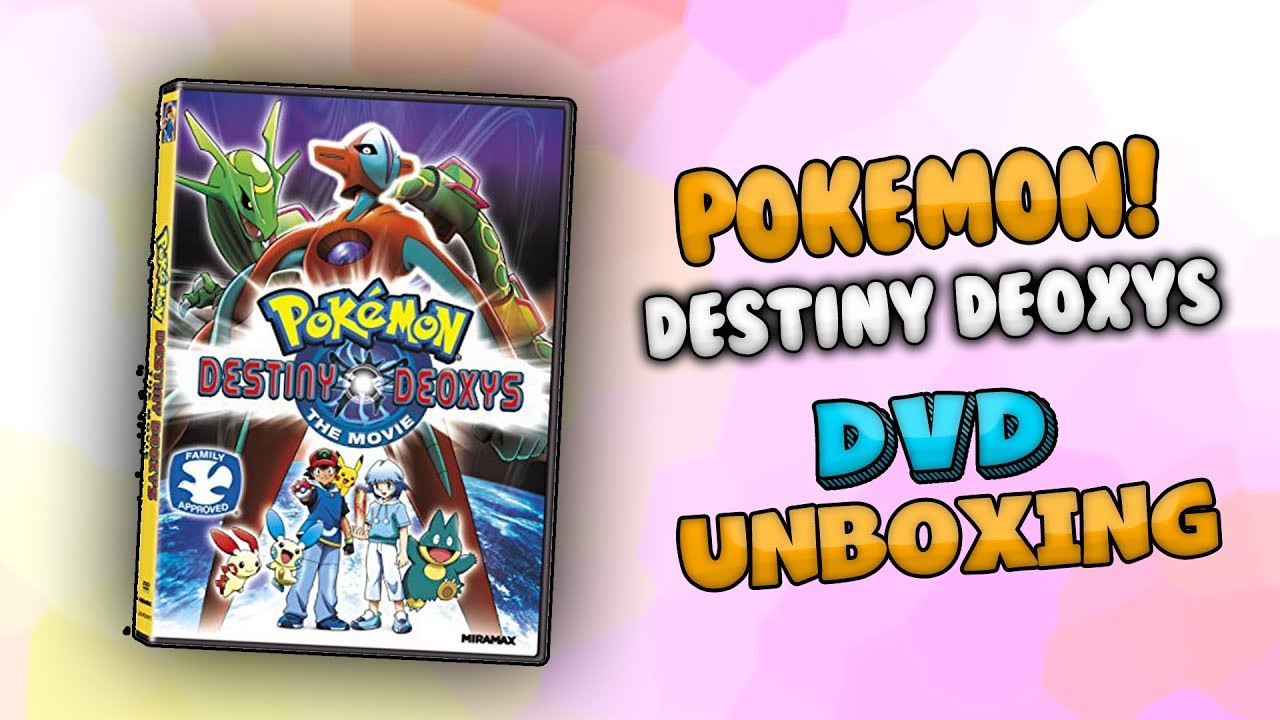 Pokemon: Destiny Deoxys DVD | UNBOXING