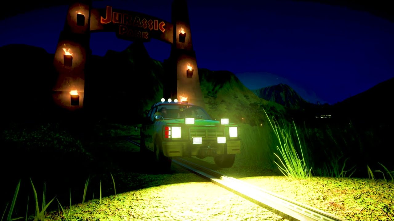Off Track - Jurassic Park wallpaper