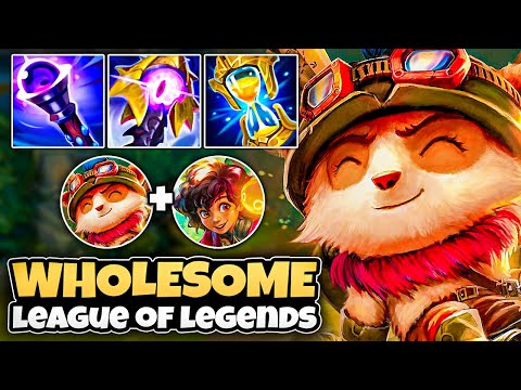 This Was The Most Wholesome Bot Lane I've Ever Played (Teemo ADC)