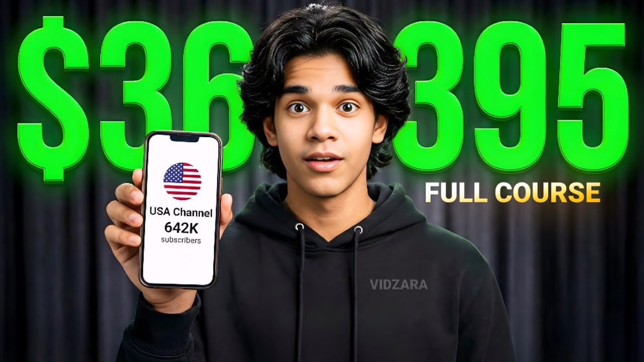 Start a USA Faceless YouTube Automation Channel in 2026 (Full Course)