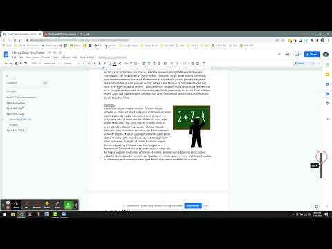 Google Docs And QR Code- Making a Newsletter to Keep Up To Date