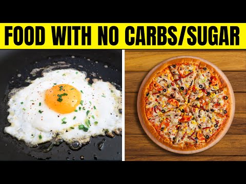 Top 10 Low Carb Foods Without Sugar | HEALTHIEST Foods With No Carbohydrates