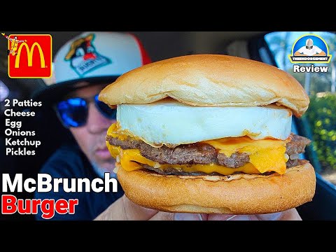 McDonald's® McBrunch Burger Review! 🤡🍔 | The MOST Famous Secret Menu Item? | theendorsement