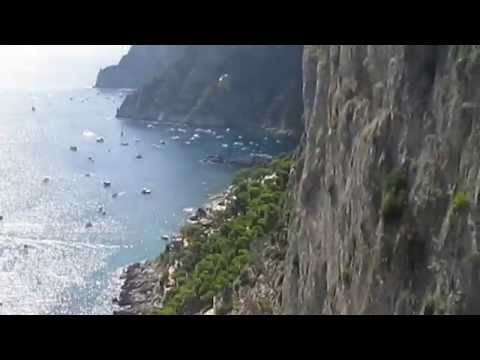 view from Gardens of Augustus, Capri, Italy