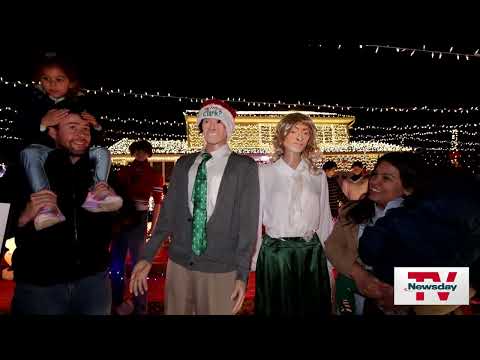 Long Islander spends $20,000 creating massive 'Christmas Vacation' display, block party