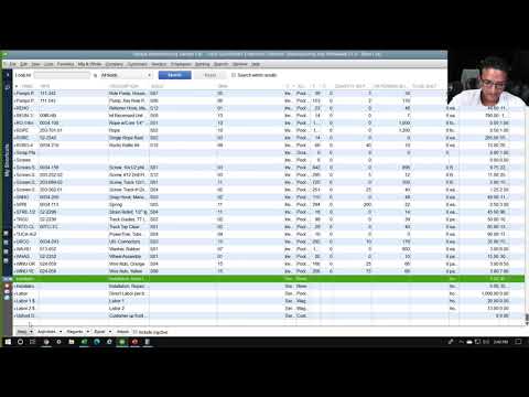 Manufacturing in QuickBooks Desktop WITHOUT tracking raw materials