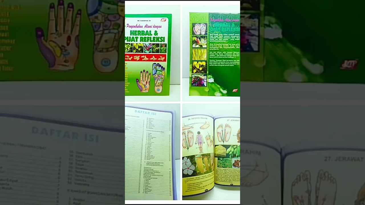 Mengenal buku TERAPY PIJAT REFLEKSI