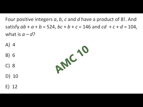 AMC 10 Problems and Solutions