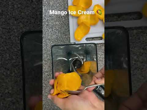 Delicious Mango Ice Cream