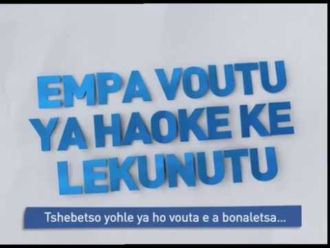 Your Vote, Your Secret (Sesotho) - IEC