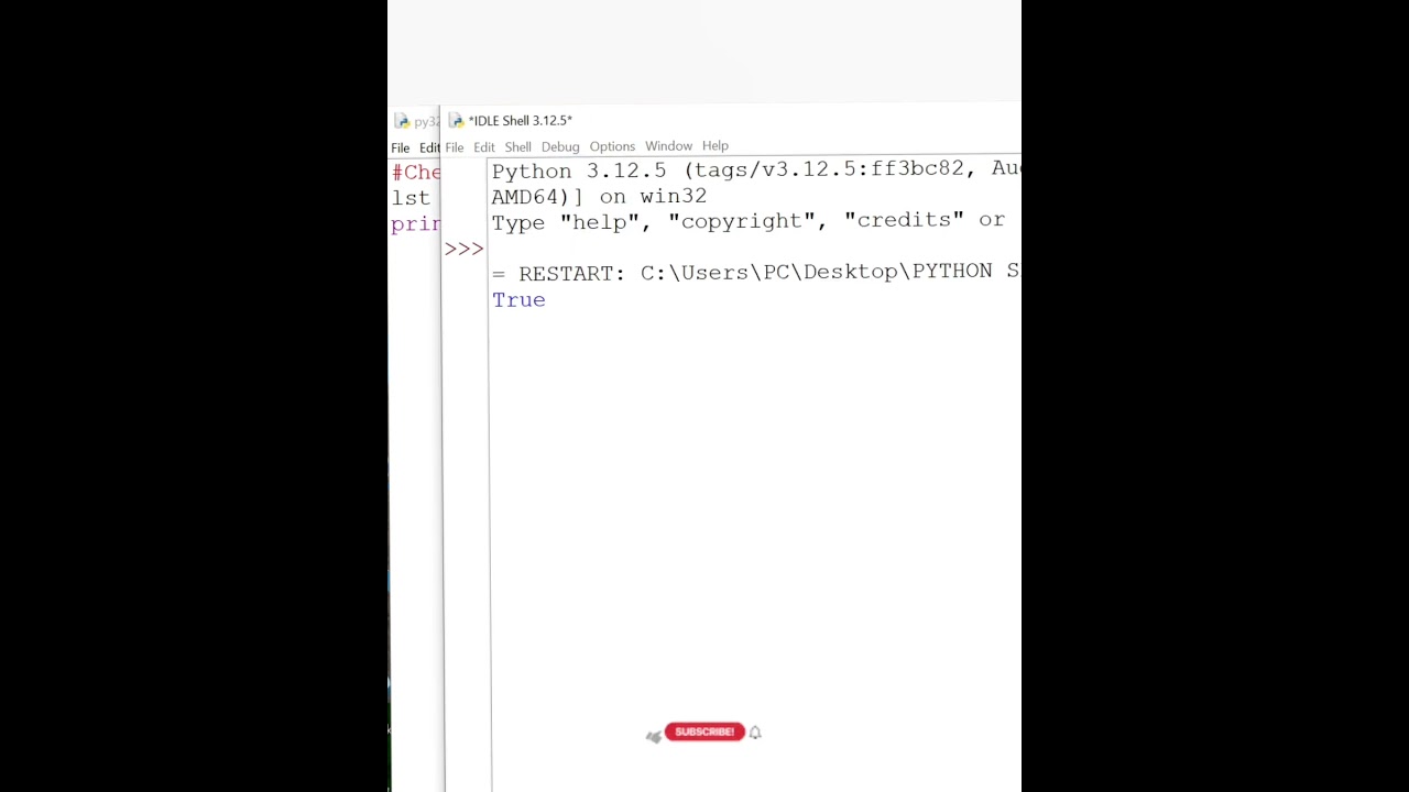 Check if a list is sorted in python #python #coding #programming #programminglanguage #rget