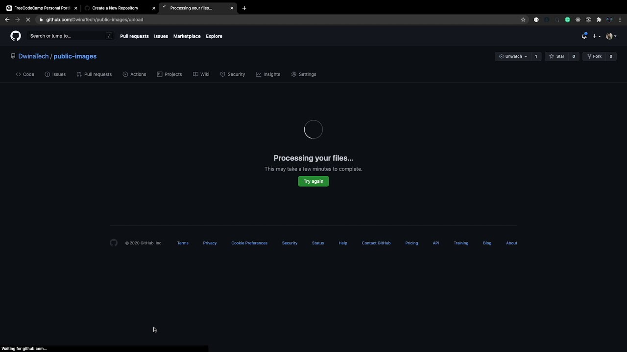 How to upload images on codepen | How to upload images to GitHub?