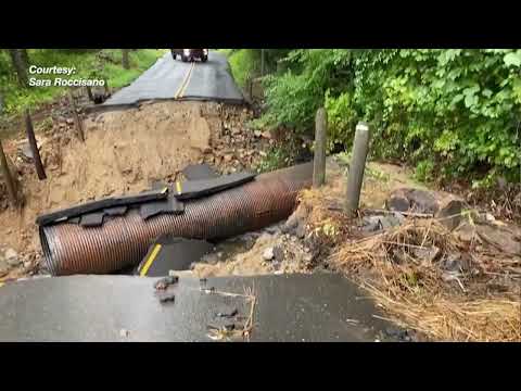 TWO PEOPLE DEAD AFTER SEVERE FLOODING IN CT AND NY