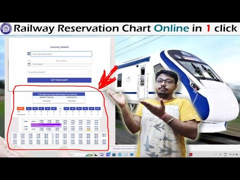 How To See Railway Reservation Chart Online ? IRCTC Reservation Chart Online | Train Chart Online