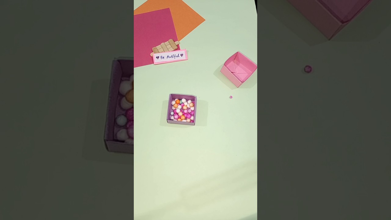 How to create a beautiful Masu Box from a paper | Masu Box Origami | #origami #craftbox #diy #box