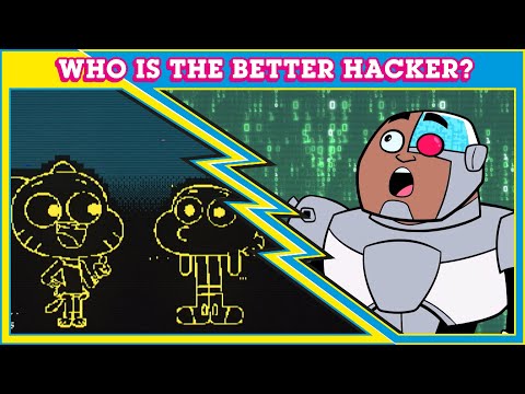 Who is the Better Hacker? | Gumball vs Teen Titans Go! | Cartoon Network UK