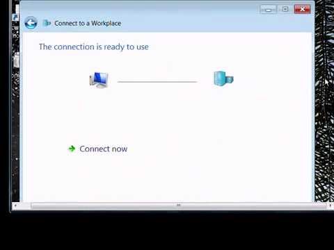 Create a Windows PPTP VPN connection in Windows 7