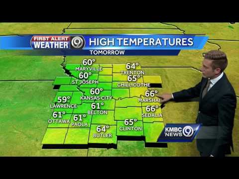 Videocast: Monday looks cloudy, rain due late in day