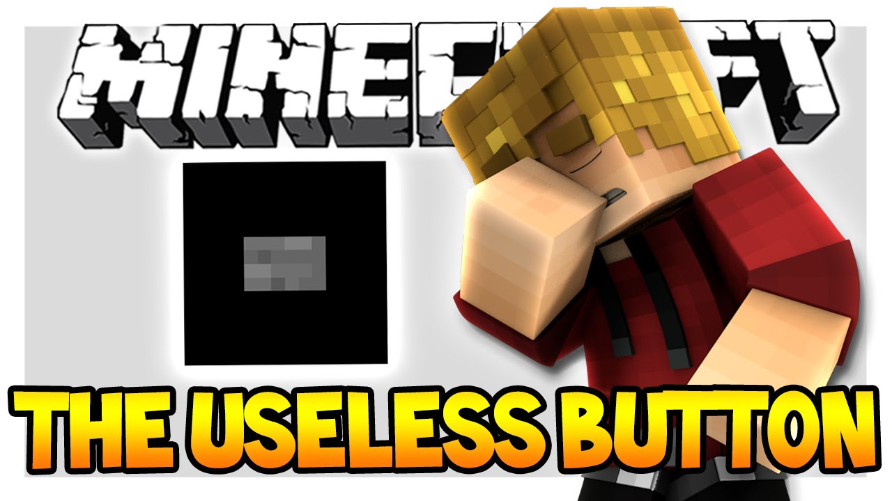 THE USELESS BUTTON?! (Minecraft Puzzle Map)