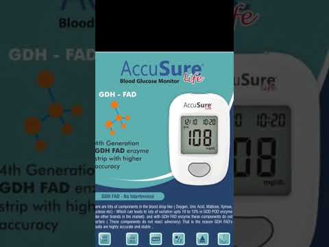 AccuSure Blood Glucose Test Strip - Latest Price, Dealers & Retailers ...