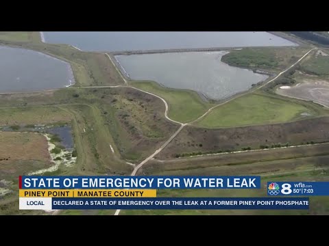 Manatee County officials declare state of emergency as former phosphate plant leaks contaminated wat