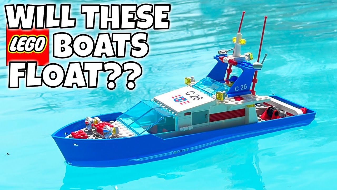 DO THESE LEGO BOATS FLOAT? 🚤