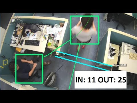 Office counting analytics - free download for ip camera