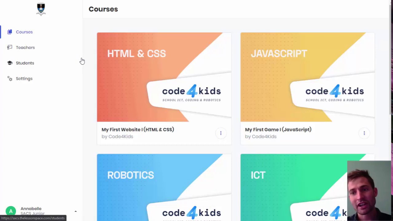 Code4Kids - Walkthrough - Overview