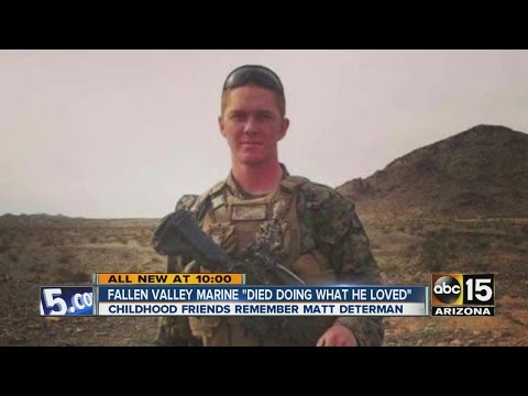 Fallen Valley Marine “died doing what he loved”