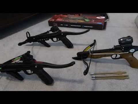 Cobra vs PSE Viper SS vs Horizone Redback pistol crossbow speed